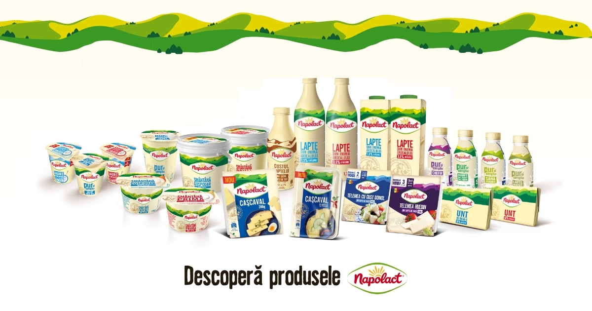 Napolact | Produse Napolact din cel mai pur lapte